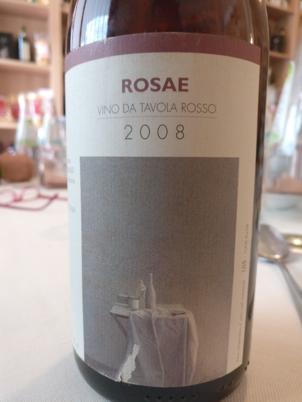 Giuseppe Rinaldi – Rosae 2008 – VITE DI VINO
