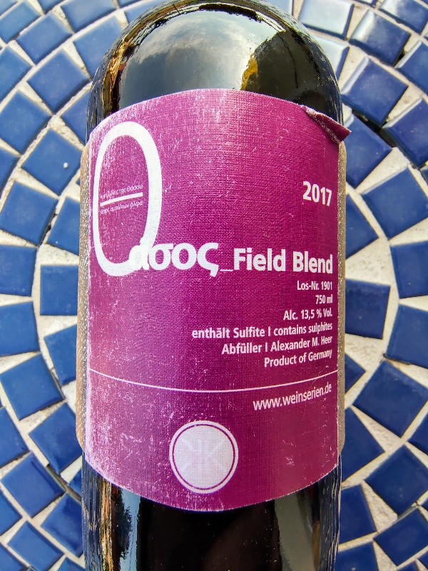 Ktima Kazaviti – Alpha/ἄλφα Amphora/Thassos Field Blend 2017 – VITE DI VINO